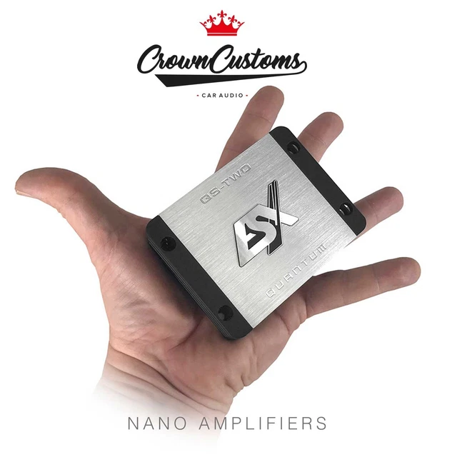 ESX QS-TWO-ISO NANO 2 Canali Iso Amplificatore Plug And Play 380 Watt ...