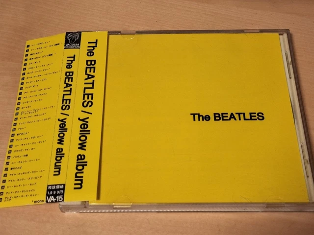 THE BEATLES YELLOW album CD JAPAN ONLY VA-15 £36.80 - PicClick UK
