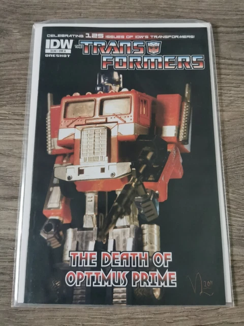 TRANSFORMERS - THE Death of Optimus Prime (IDW Comics, 2011 - CVR A ...