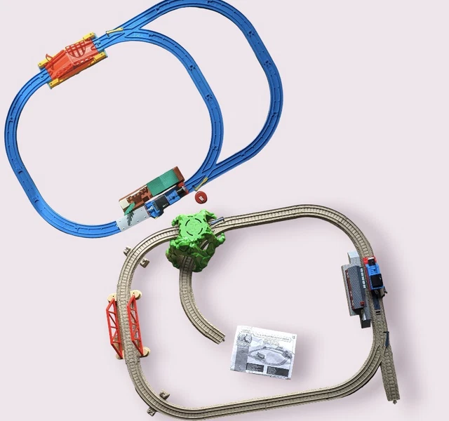 THOMAS TANK ENGINE Train Track Set Eldridge Adventure & Medium Set £15. ...