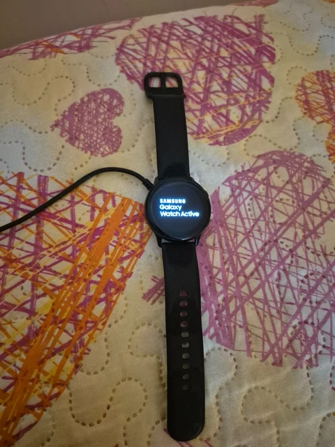 SAMSUNG GALAXY WATCH Active SM-R500 Orologio GPS - Nero (SM-R500NZKAITV ...