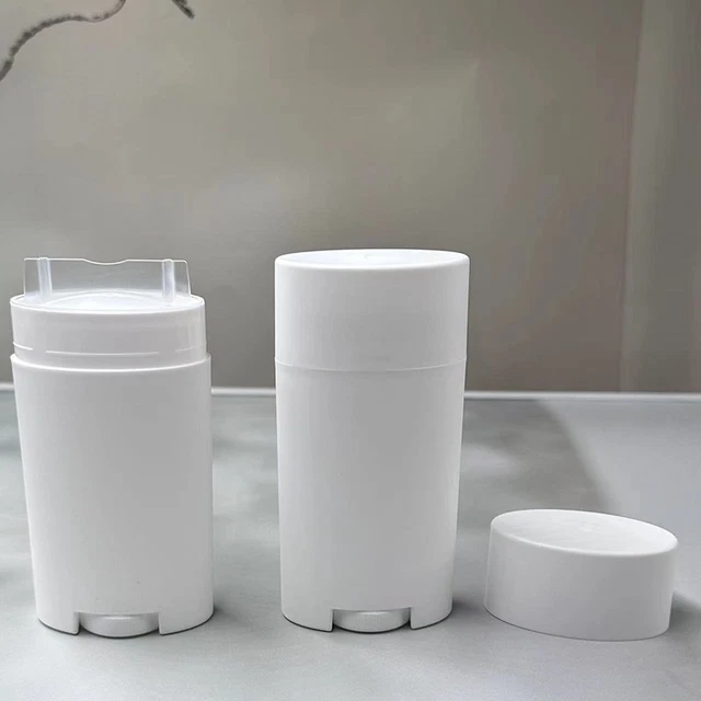 75G REFILLABLE PERFUME Deodorant Containers Empty Lip Balm Tube Plastic ...