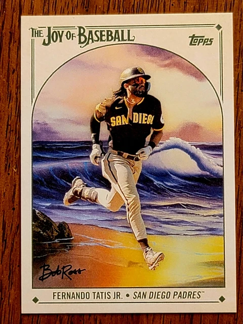 2023 TOPPS X Bob Ross la joie du baseball - Fernando Tatis Jr. - San ...