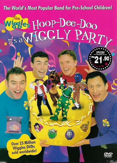 THE WIGGLES HOOP-DEE-DOO It's A Wiggly Party DVD Region All Pre-School ...