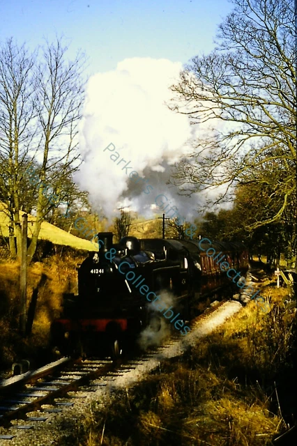 ORIGINAL 35MM RAILWAY Train Slide Steam Locomotive 35028 (871B9) £2.70 ...