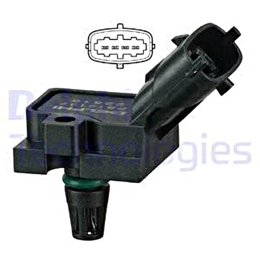 INTAKE MANIFOLD PRESSURE Sensor DELPHI Fits VOLVO FORD C30 S40 S60 I ...