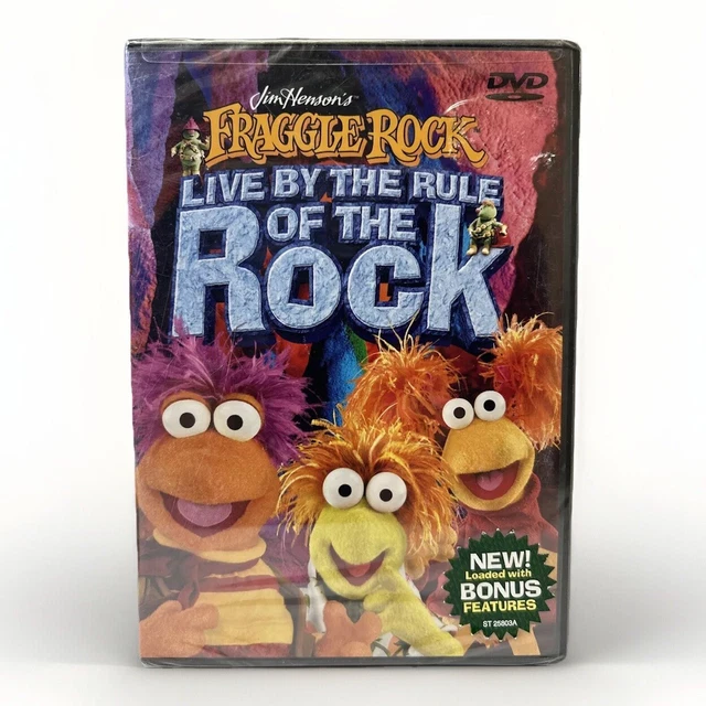FRAGGLE ROCK: LIVE by The Rule of The Rock (DVD Region 1) *New, Sealed ...