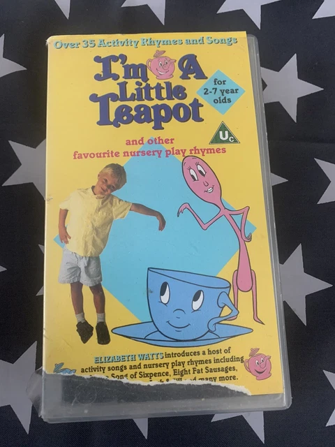 I'M A LITTLE Teapot (VHS, 1992) For 2-7 year olds- U cert- Feat ...