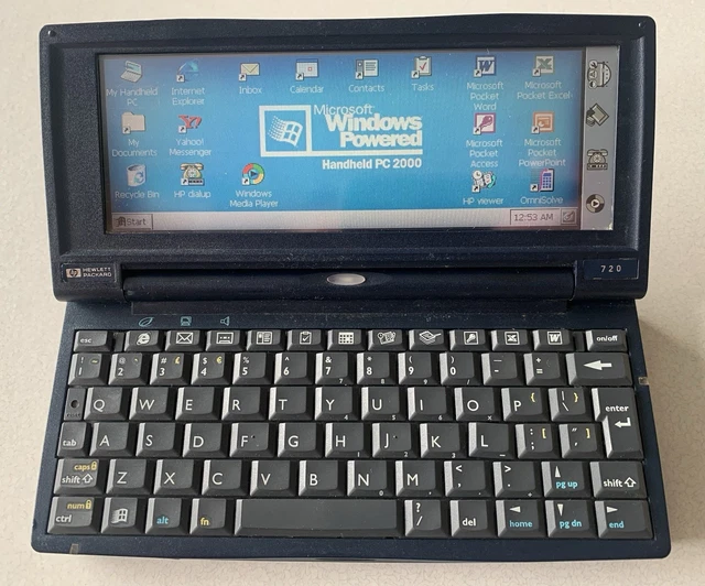 HEWLETT PACKARD HP Jornada 720 PDA. Faulty spares/repairs £23.60 ...