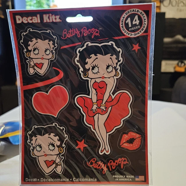 BETTY BOOP DECAL For Car & Truck Vinyl 14 Pieces $10.03 - PicClick CA