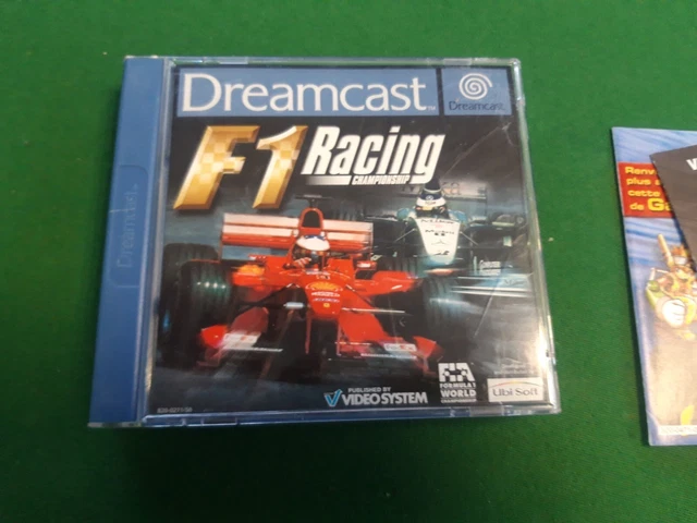 JEU DREAMCAST SEGA Pal F1 RACING Complet Ubisoft Vintage EUR 18,00 ...