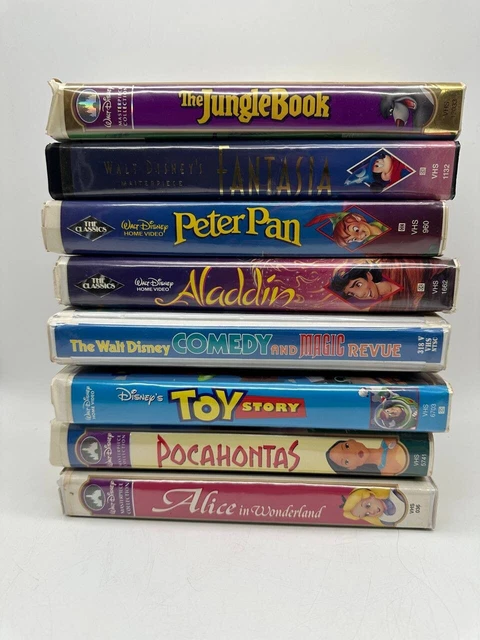 WALT DISNEY MASTERPIECE Collection VHS Lot $30.00 - PicClick