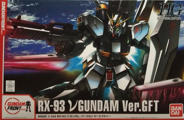[GUNDAM FRONT TOKYO Limited] HGUC 1/144 ν Gundam Ver.gft 《Plastic Model》 EUR 83,77 - PicClick FR