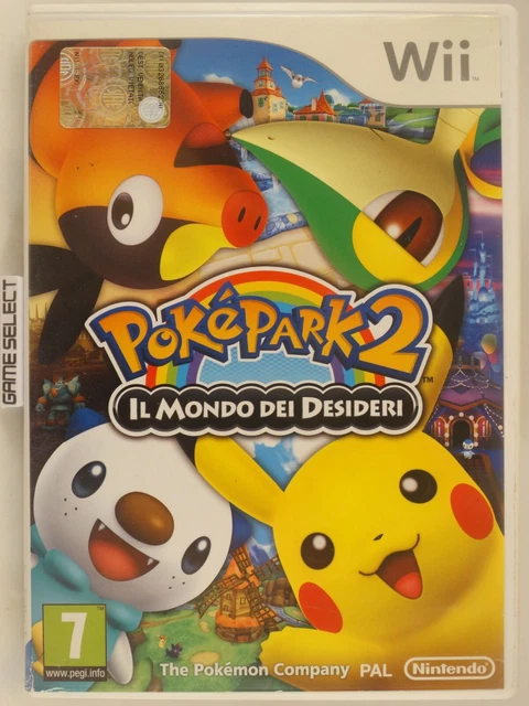 POKÉPARK 2 LE Monde Des Désirs Pokémon Wii Pal ORIGINAL Avec MANUEL EUR 39,22 - PicClick FR