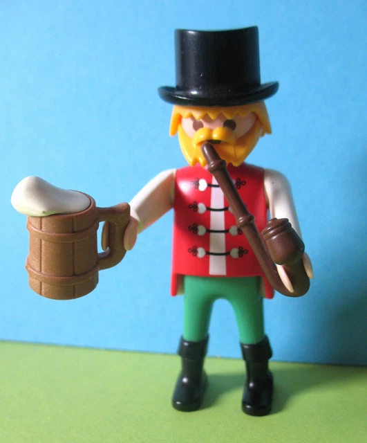 PLAYMOBIL - BAVAROIS à la pipe et à la chope de bière EUR 4,50 ...