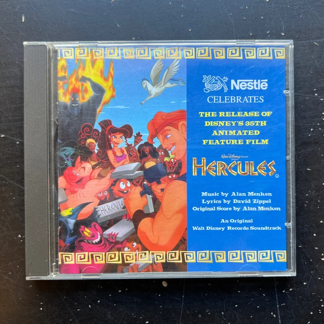 WALT DISNEY HERCULES Movie Soundtrack Cd..nestle Celebrates Disney's ...