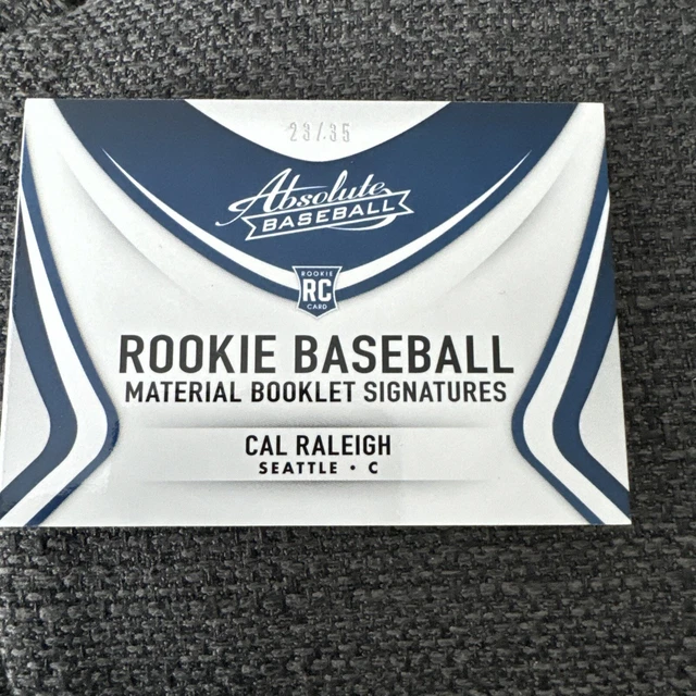 2022 ABSOLUTE CAL Raleigh double patch automatique livret 23/35 EUR 97 ...