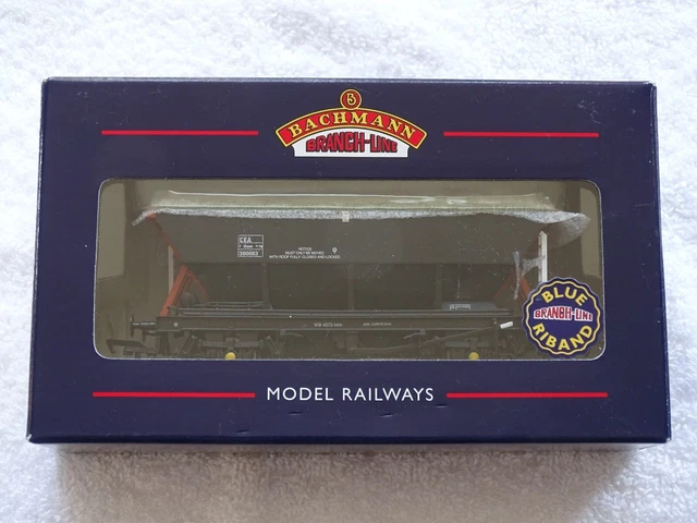 BACHMANN 38-021 46 Tonne Covered Hopper Wagon Cea Orange & Black Atm347 ...