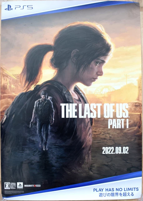 THE LAST OF Us Part I RARE PS5 51.5cm x 73cm Japanese Promotional ...