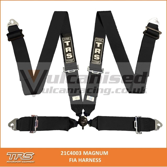 TRS MOTORSPORT MAGNUM FIA Approved 4 Point Harness 3 TRS MOTORSPORT MAGNUM FIA Approved 4 Point Harness 3