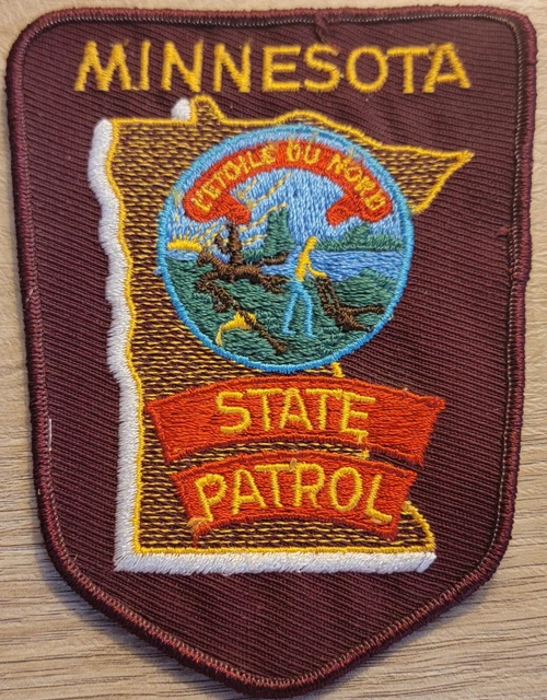 VINTAGE MINNESOTA STATE Patrol Police Patch $8.88 - PicClick