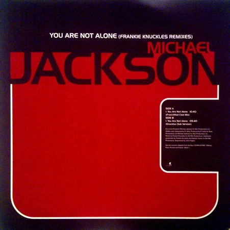 MICHAEL JACKSON - You Are Not Alone (Frankie Knuckles Remixes), 12 ...