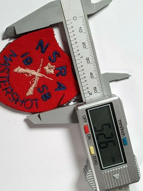 NATIONAL SMALLBORE RIFLE Association NSRA Mastershot Badge - 1958 ...