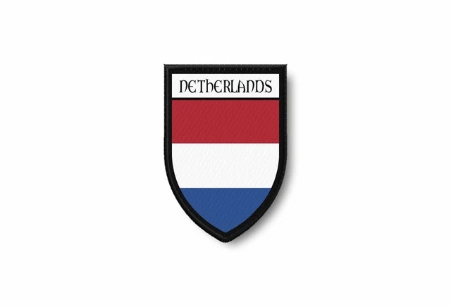 PATCH AUFNÄHER BÜGELBILDER aufbügler wappen flagge flaggen fahne niederlande EUR 3,99 - PicClick DE