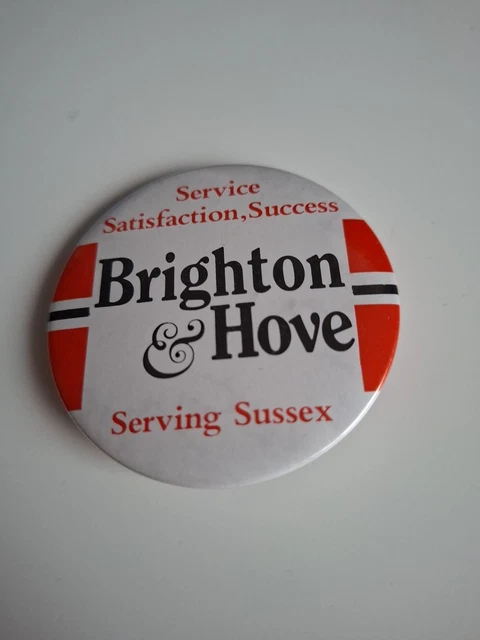 BRIGHTON & HOVE Bus Badge. Bus Transport Badge £2.24 - PicClick UK