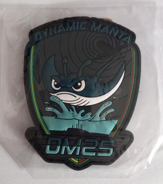 ROYAL AIR FORCE EX DYNAMIC MANTA POSEIDON pvc patch W/V £31.88 ...
