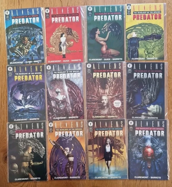 ALIENS VERSUS PREDATOR: THE DEADLIEST OF SPECIES #1 - 12 Dark Horse VF - NM 1989 £68.32 ...
