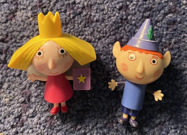 BEN & HOLLY’S Little Kingdom Figures Princess Holly Elf Fairy Kids Toys ...