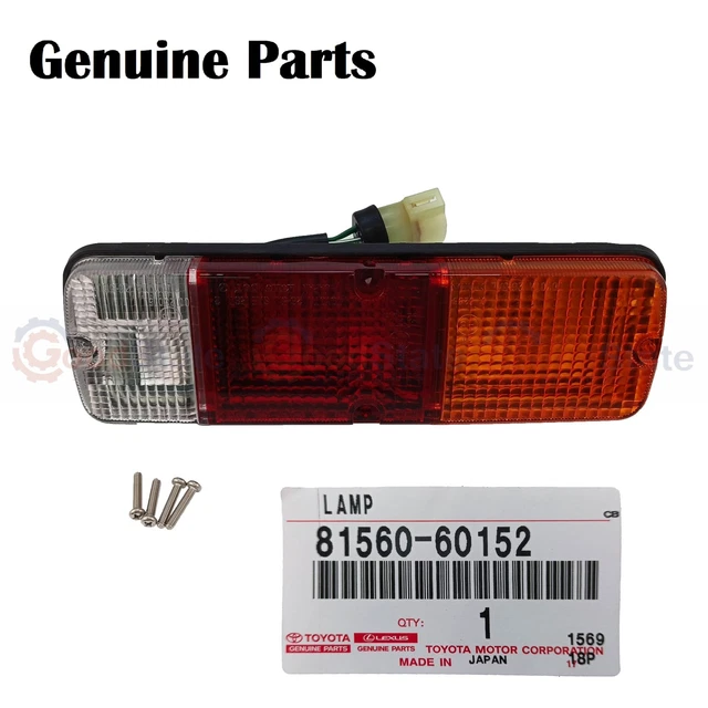 GENUINE TOYOTA LANDCRUISER 75 70 Series HZJ FJ RJ Rear LH Bumper Tail ...