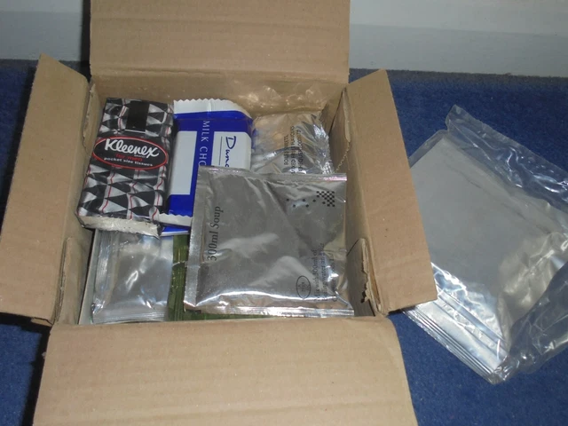 BRITISH ARMY GP 24 hour ration pack, menu F - vintage / old / display £ ...