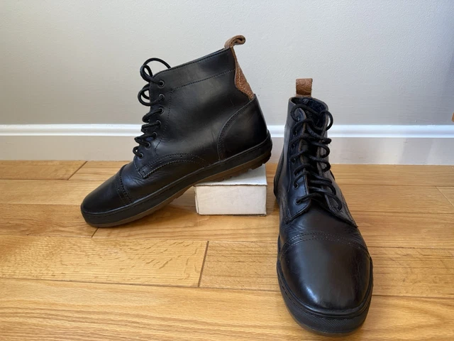 VANS VAULT TAKA Hayashi Black Oxford Toe Cap LX Horween Men’s Lace Up ...