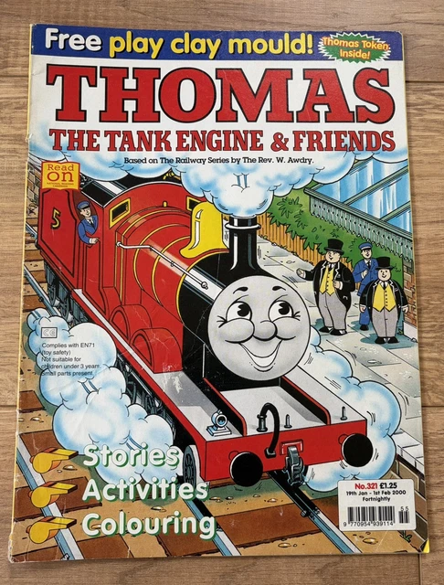 VINTAGE THOMAS THE Tank Engine & Friends Magazine No 321 19 Jan -1 Feb ...