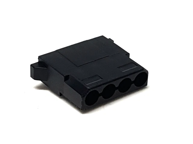 MOLEX 4 PIN Power Female Stecker Connector inkl. Terminals Pins- 5 ...