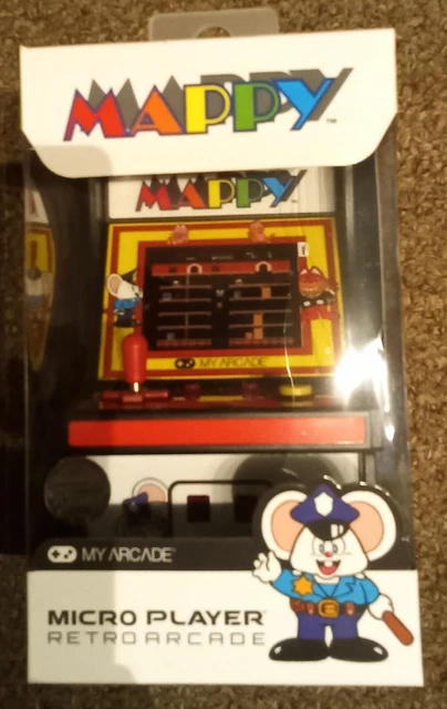 MY ARCADE-MAPPY MICRO Player Fully Playable Retro Game Arcade ...