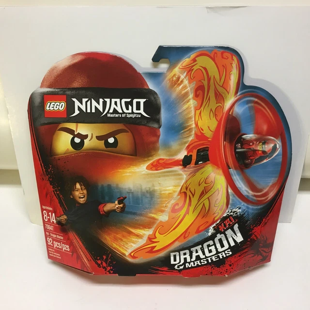 LEGO NINJAGO DRAGON Masters of Spinjitzu Kai Ninja Rosso #70647 NUOVO ...