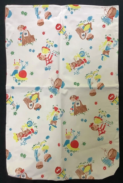 ORIGINAL VINTAGE MAGIC Roundabout Characters Kids BBC TV PVC Cover ...