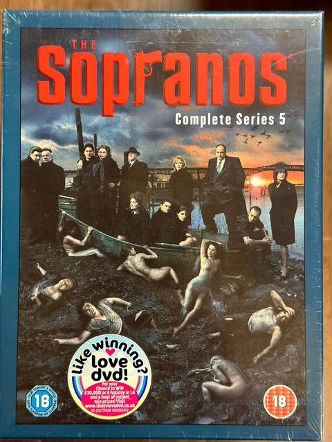 THE SOPRANOS SEASON 5 DVD Box Set ~ HBO Cult American Crime Mob TV ...