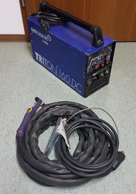 MESSER EWM TRITON 160 DC WIG Inverter Schweißgerät EUR 558,55 - PicClick DE