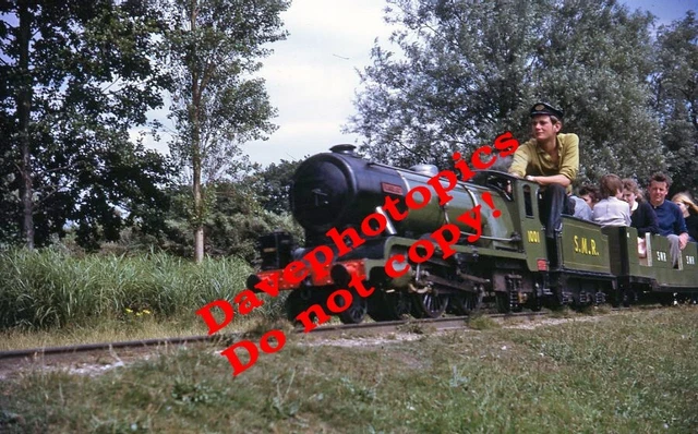 ORIGINAL 35MM Slide Diesel /Steam Train / Engine Railway SMR Poole Park ...