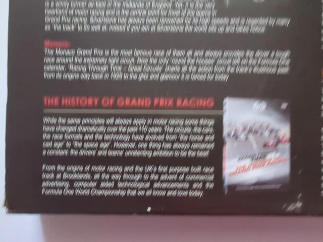 THE HISTORY OF Grand Prix Racing DVD Sport (2017) Colin Chapman Amazing ...