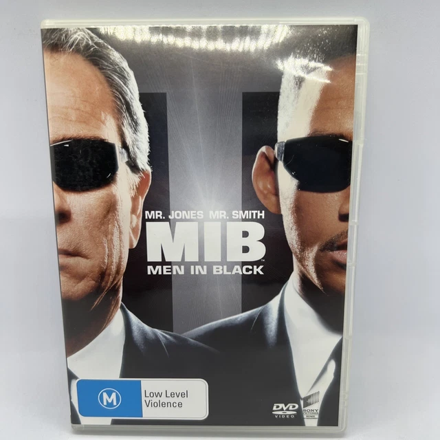 MEN IN BLACK (DVD, 1997) Regions 2 & 4 Jones and Smith Classic Movie ...