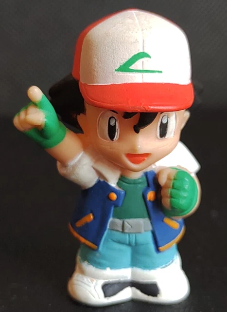 ASH KETCHUM POKEMON Finger Puppet Mini Figure Nintendo Vintage Bandai ...