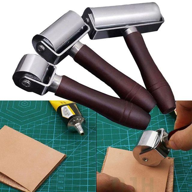 OUTIL INCONTOURNABLE POUR artisans rouleau de colle cuir professionnel ...