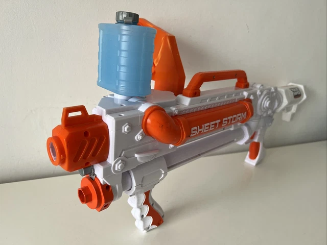 JAKKS PACIFIC TOILET Paper Blaster Sheet Storm Toy Blaster White Toy ...
