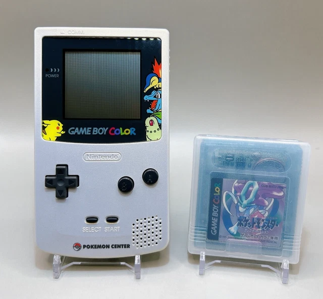 NINTENDO GAMEBOY COLOR Pokemon Center Limited Edition Console Only Gold ...