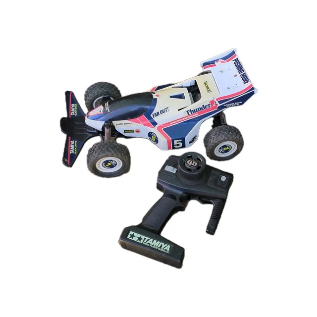 TAMIYA 1/14 RC Quick Drive THUNDER SHOT with Original Controller ...